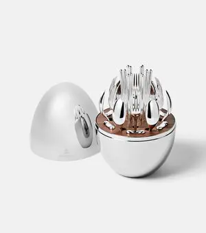 Christofle Mood Asia -plated 24-piece Cutlery Set - Silver
