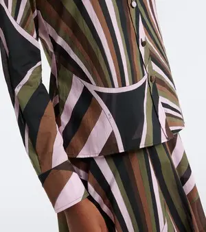 Emilio Pucci Iride Cotton Muslin Shirt