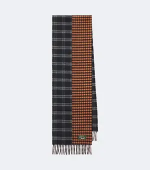 Loewe X Cosima Von Bonin Wool And Cashmere Scarf - Multicoloured