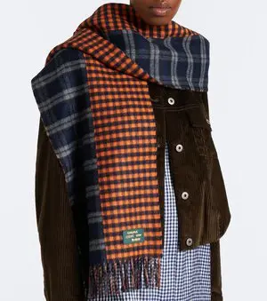 Loewe X Cosima Von Bonin Wool And Cashmere Scarf