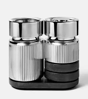 Christofle Club 30 Set Of 5 Stainless Steel Bar Pieces - Silver