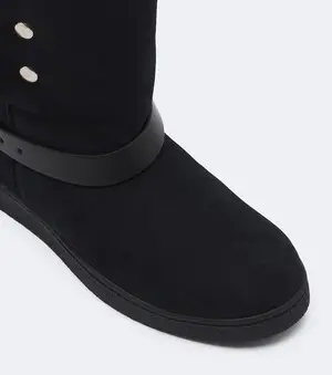 Isabel Marant Étoile Nolyz Shearling-lined Suede Ankle Boots