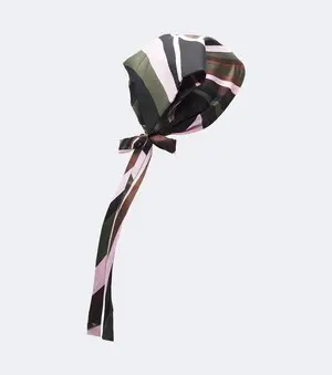 Emilio Pucci Iride Silk Twill Head Wrap