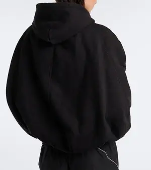 Balenciaga Cotton Zip-up Hoodie
