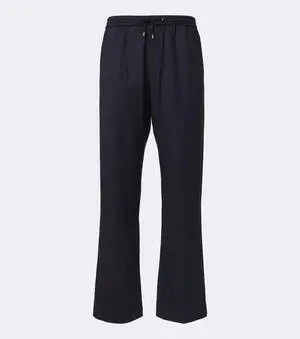 GOD'S TRUE CASHMERE Navy Soul Cashmere Wide-leg Pants
