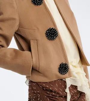 JACQUES WEI Embellished Wool Jacket