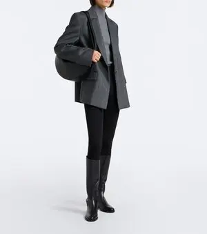 Veronica Beard Arabelle Leather Knee-high Boots