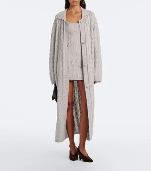 AYA MUSE Alia Wool And Alpaca-blend Cardigan