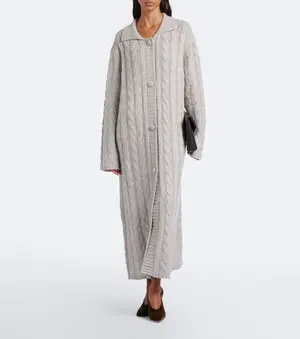 AYA MUSE Alia Wool And Alpaca-blend Cardigan
