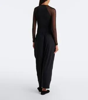 ERES Marita Tulle-trimmed T-shirt