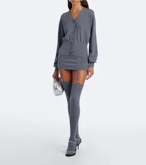 AYA MUSE Costa Wool And Cashmere-blend Cardigan