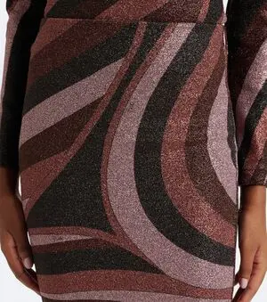 Emilio Pucci Iride Lurex® Jersey Pencil Skirt