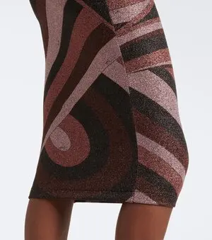 Emilio Pucci Iride Lurex® Jersey Pencil Skirt