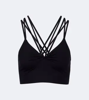 ERES Danica Ribbed-knit Sports Bra - Black