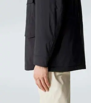 Brioni Leather-trimmed Field Jacket