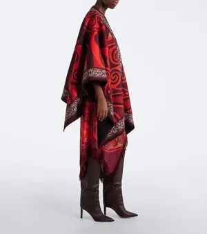 La DoubleJ Alchemy Printed Wool Shawl