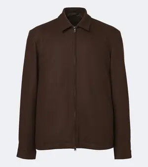 Sunspel Wool Jacket - Brown