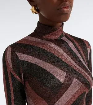 Emilio Pucci Iride Lurex® Jersey Top