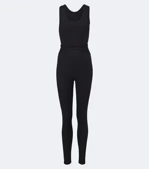 ERES Nellie Ribbed-knit Catsuit - Black