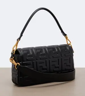 Fendi Baguette® 26424 Medium Leather Shoulder Bag