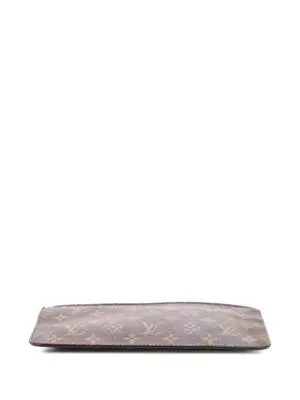 LOUIS VUITTON Neverfull Pochette Monogram Canvas Large Pouch