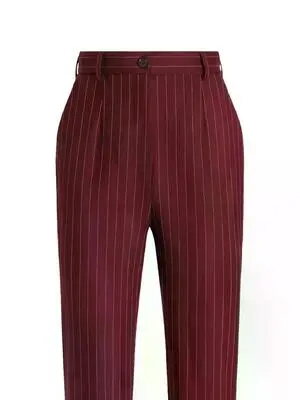Dolce & Gabbana Pinstripe Wool Trousers