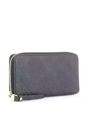 LOUIS VUITTON Zippy Wallet Monogram Empreinte Leather Small Wallets