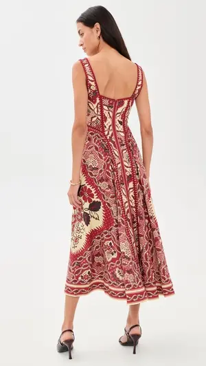 ALEMAIS Kenny Midi Dress