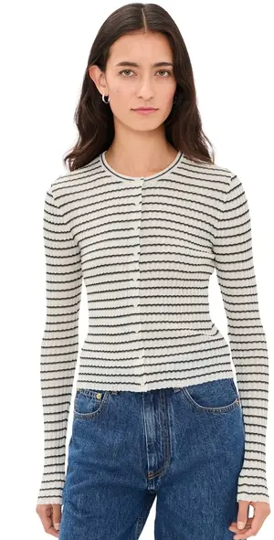 Z Supply Rosanna Stripe Sweater Top
