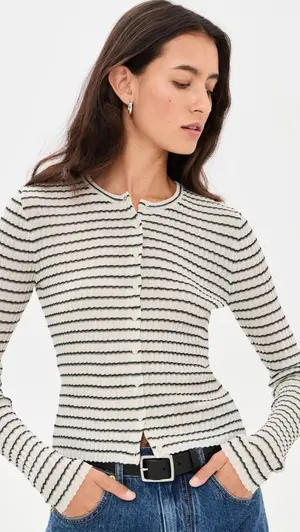 Z Supply Rosanna Stripe Sweater Top