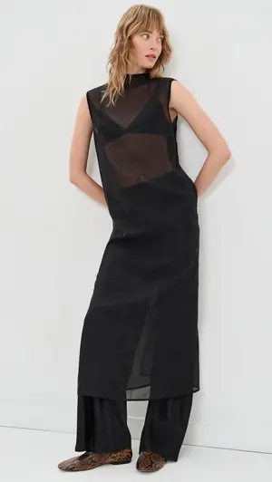 VRG GRL Serena Sheer Maxi Dress
