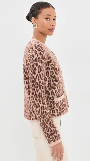 Sablyn Char B Shrunken Cashmere Cardigan