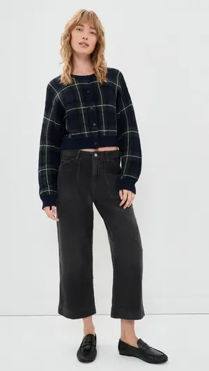 Good American The Shrunken Cardigan