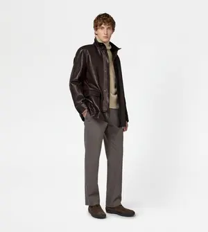 TOD'S Jacket In Nappa Leather