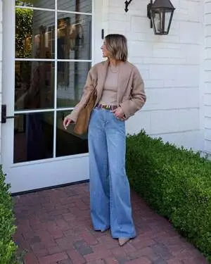 Splendid X @cellajaneblog Wide Leg Jean - Indigo