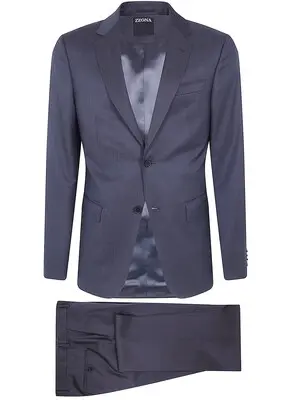 Zegna Regular Suit "z Luxury Tailoring - Gray