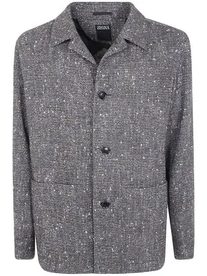 Zegna Striped Jacket "z Luxury Tailoring" Regular Chore