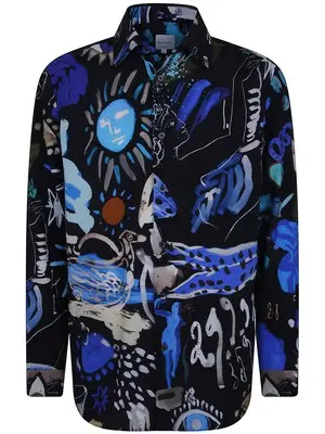 Paul Smith Shirt S/c Regular Fit - Black