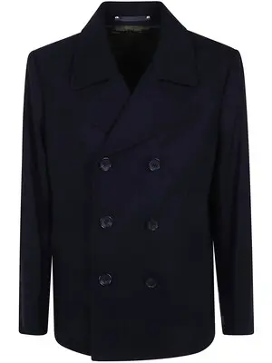 Paul Smith Pea Coat Pea Coat - Blue