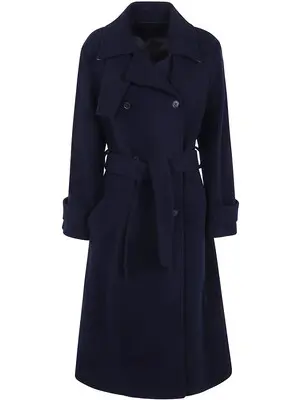 Paul Smith S Wool Coat - Blue