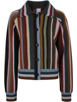 Paul Smith S Knitted Cardigan - Multi