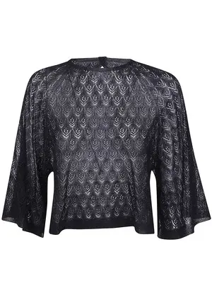 TWINSET Sweater Lurex - Black