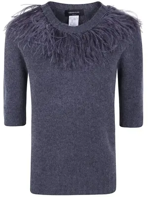 Fabiana Filippi Short Sleeve Sweater