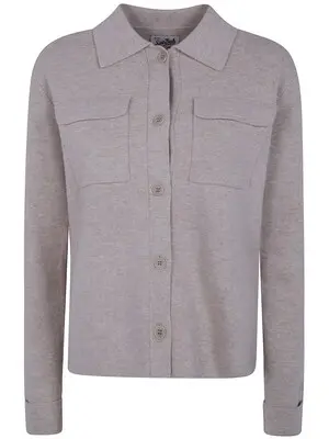 MC2 SAINT BARTH Cardigan Wool "maricette - Brown