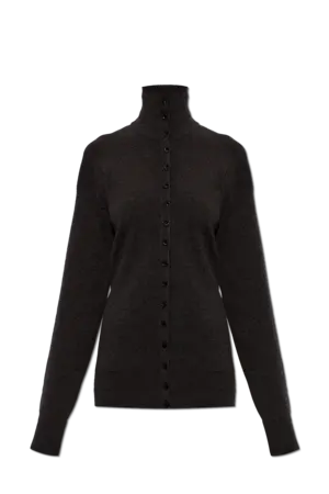 LEMAIRE Wool Cardigan - Brown
