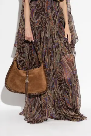 Etro Suede 'pony Maxi' Bag