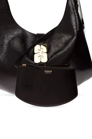 GANNI Eco Leather Hobo Bag