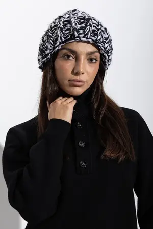 AMI Paris Wool Beanie Hat
