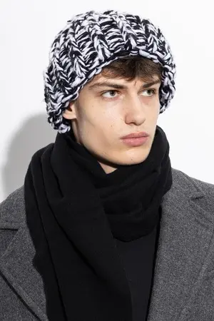 AMI Paris Wool Beanie Hat