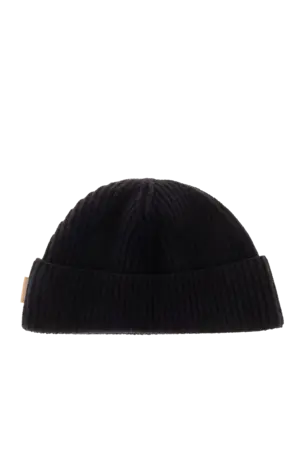 AMI Paris Wool Beanie With Sewn Logo